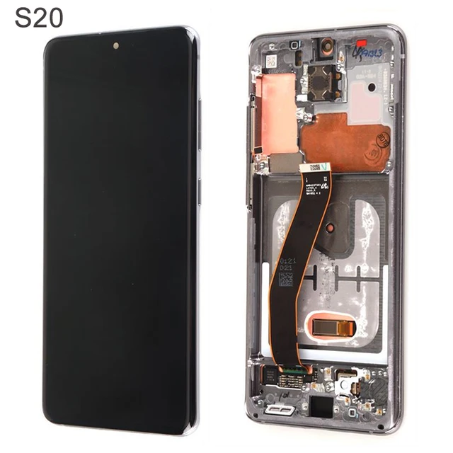 100% Original Super AMOLED Display For Samsung Galaxy S20 G980F G980F/DS S20 Plus G985F LCD ...