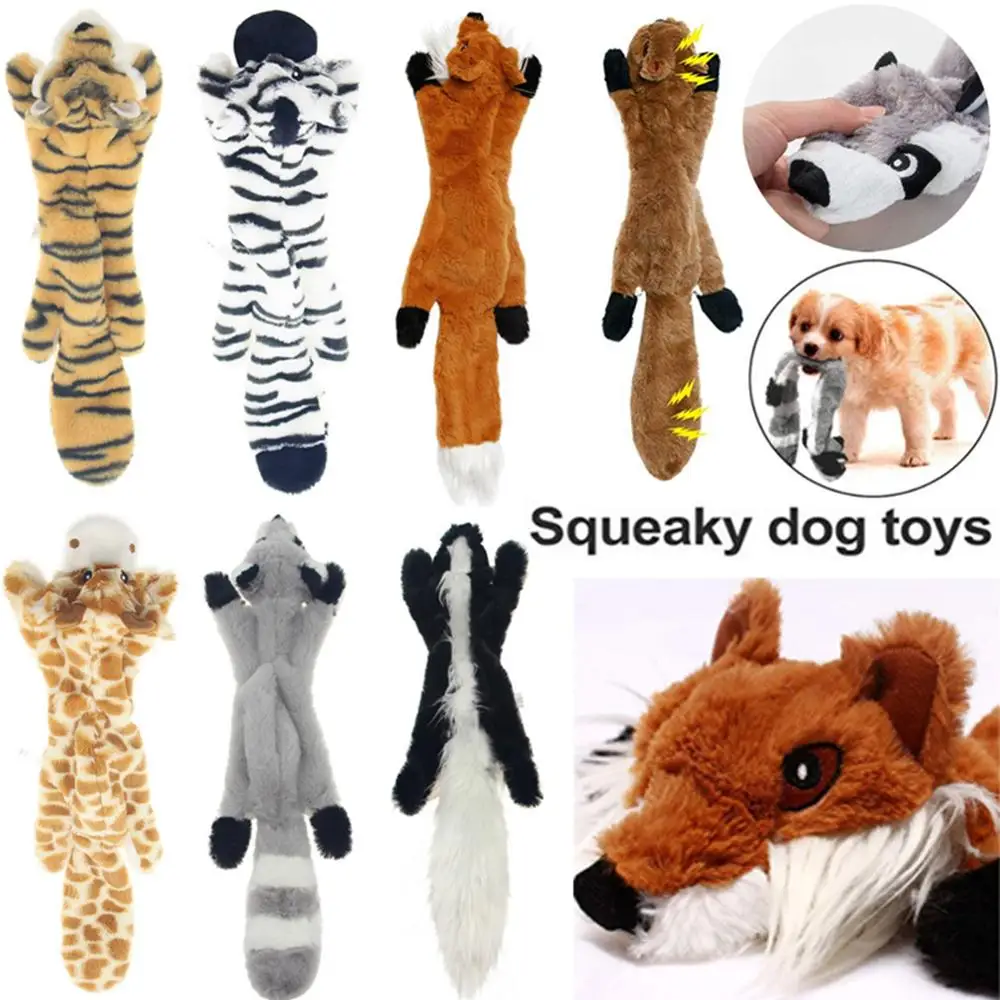 Funny-Simulated-Animal-No-Stuffing-Dog-Toy-with-Squeakers-Durable ...