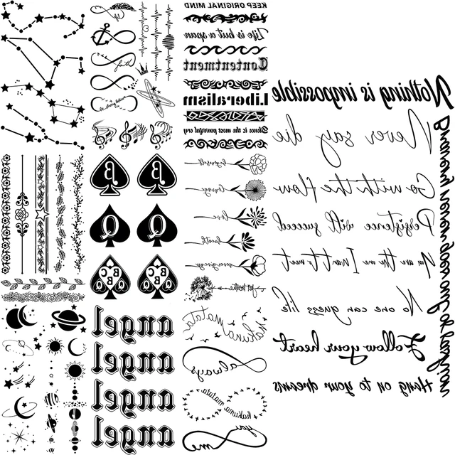 Word Tattoo Designs On Arm