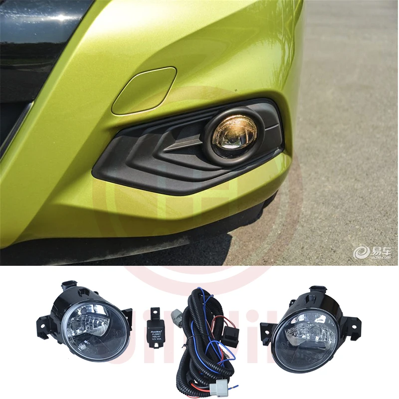 Luz de nevoeiro luzes diurnas drl para nissan 26155 1ha0b 26150 1ha0b ...