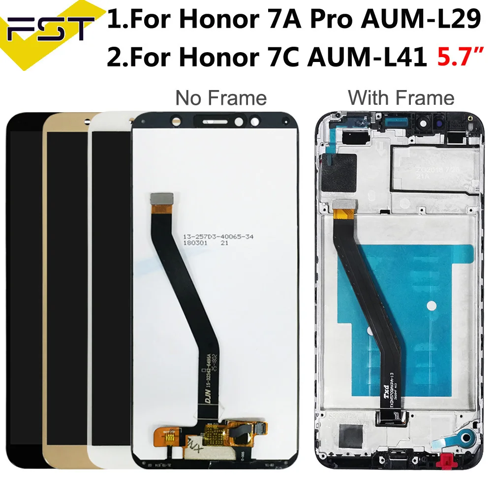 5-7-For-Honor-7A-Pro-LCD-Display-Touch-Screen-Digitizer-Frame-For ...
