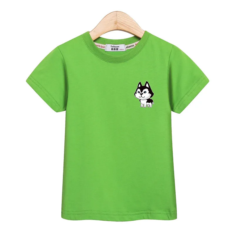 Husky kids clothing baby boy tops short sleeve cotton t shirt fashion ...
