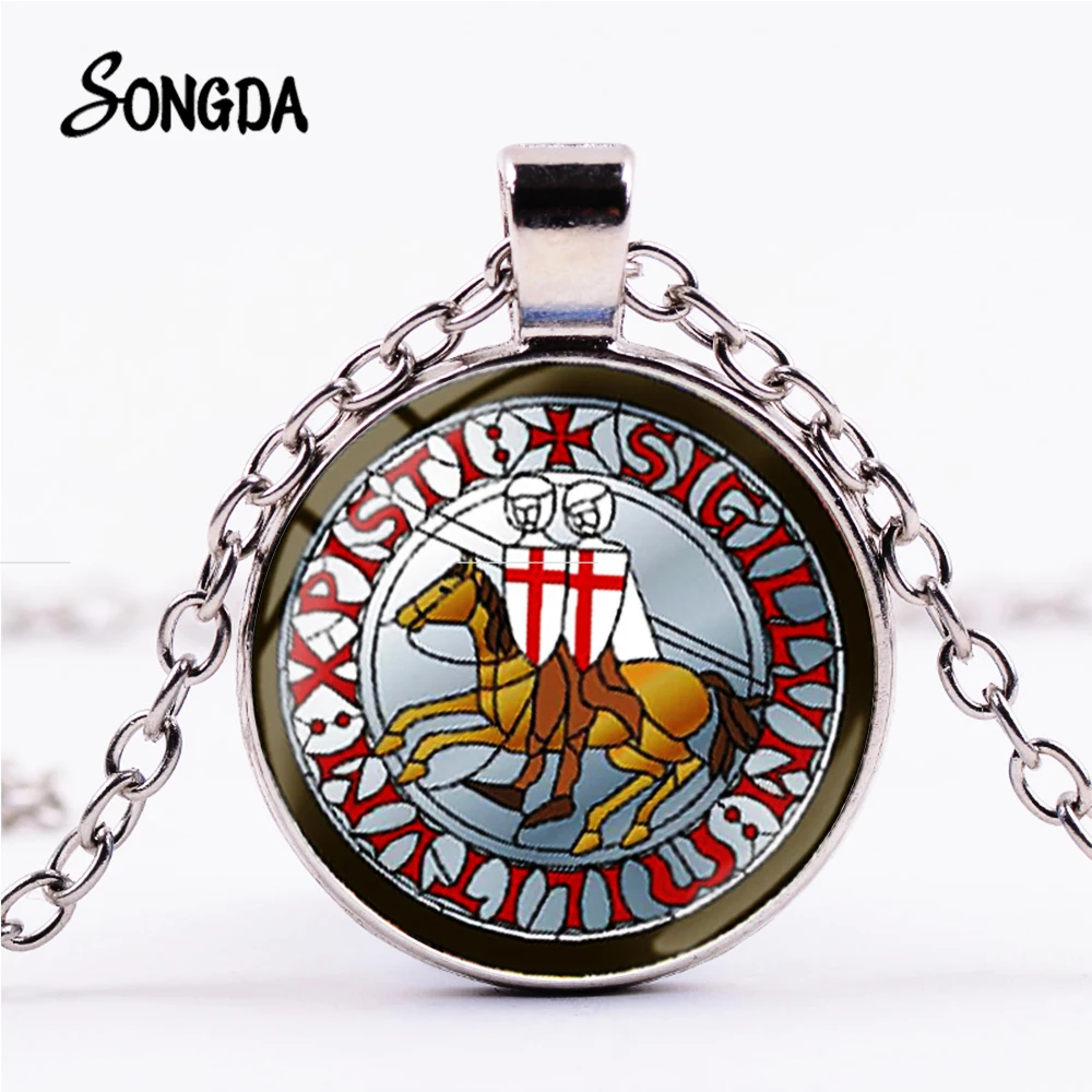 Silver Cross Knights Templar | Necklace Templars Cross | Knight Templar ...