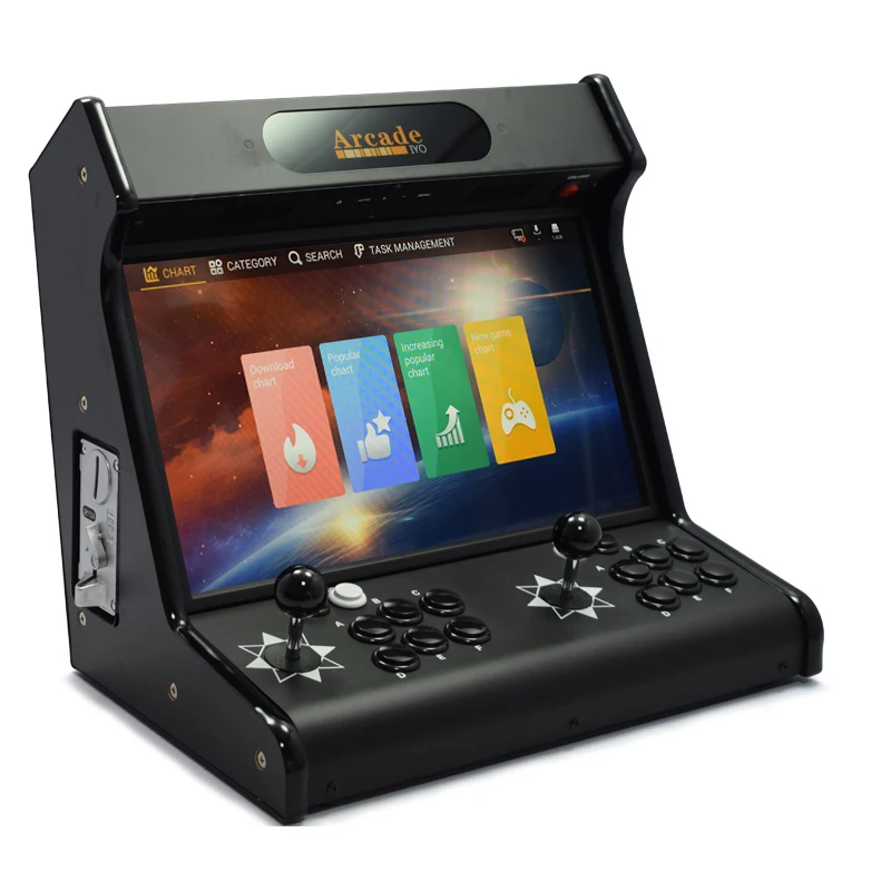 Pandora Arcade Box 3d Wifi 8000 Games 18.5 “ Cabinet Machine 2 Players ...