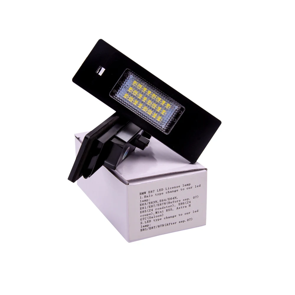 2pcs Canbus Car LED License Number Plate Light Lamps 63267165735 ...
