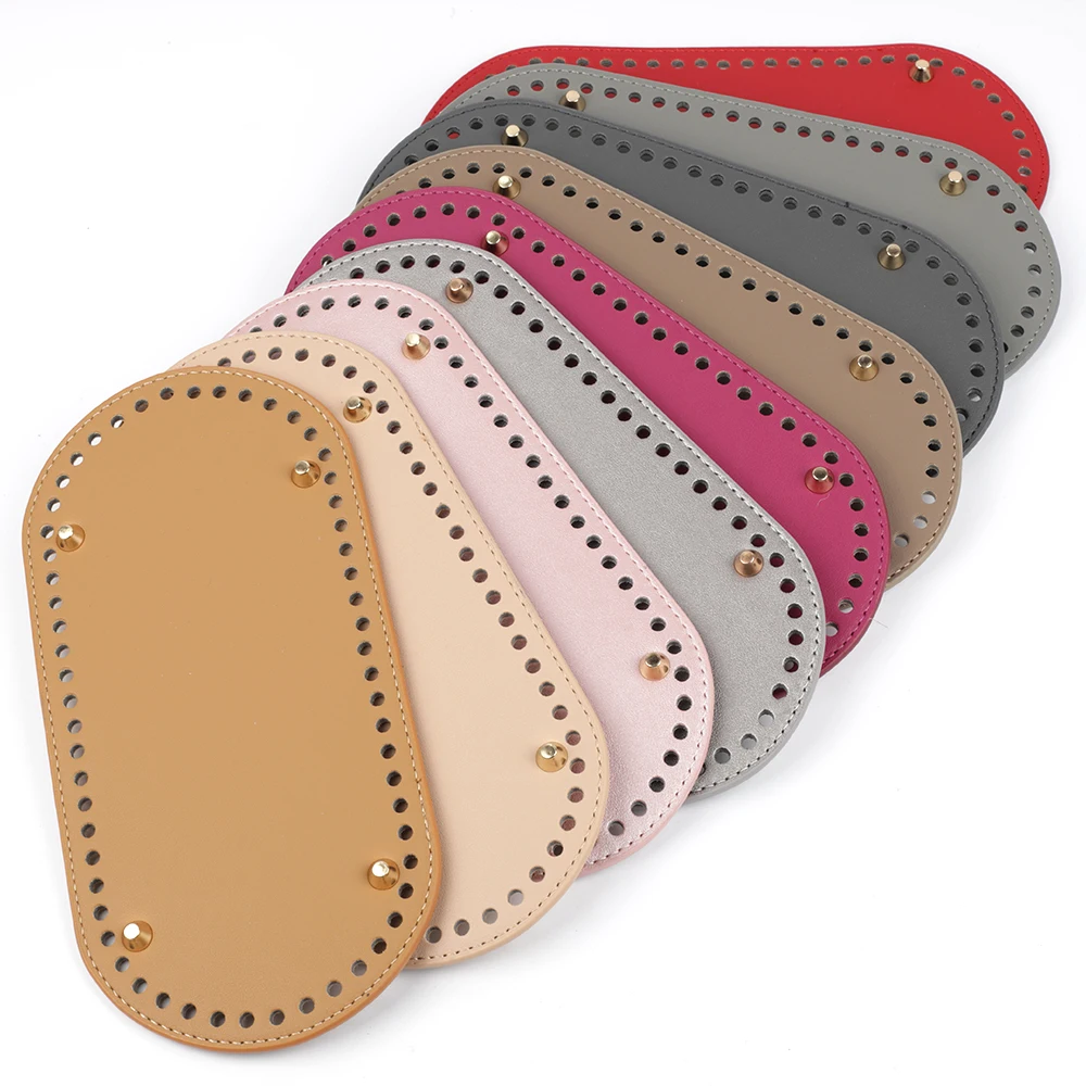 Oval Bottom Base For Knitted Bag Pu Leather Bag Accessories Handmade ...