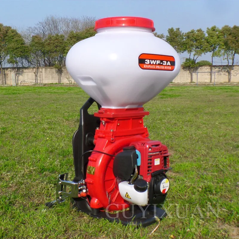 Four-stroke gasoline backpack fertiliser spray spray fight drugs spread ...