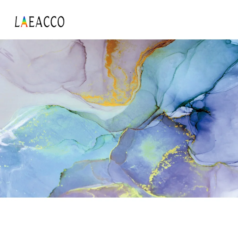 Laeacco Marble Backdrop Abstract Pattern Gradient Solid Color Baby ...