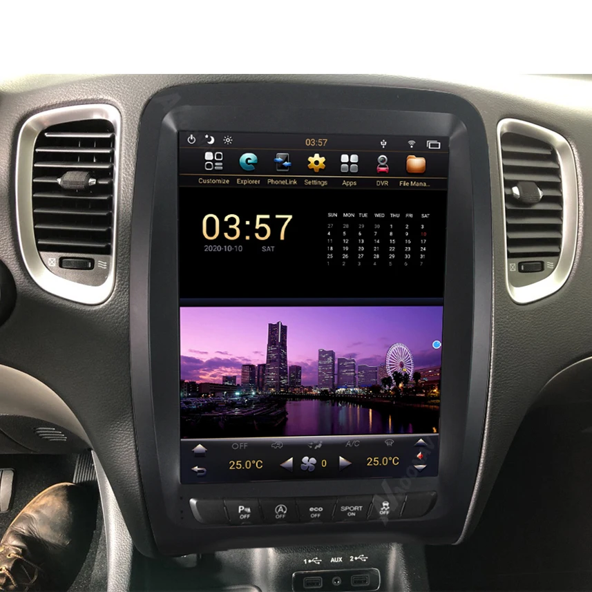 Car radio for Dodge Durango 2012-2020 Android car stereo tape recorder ...