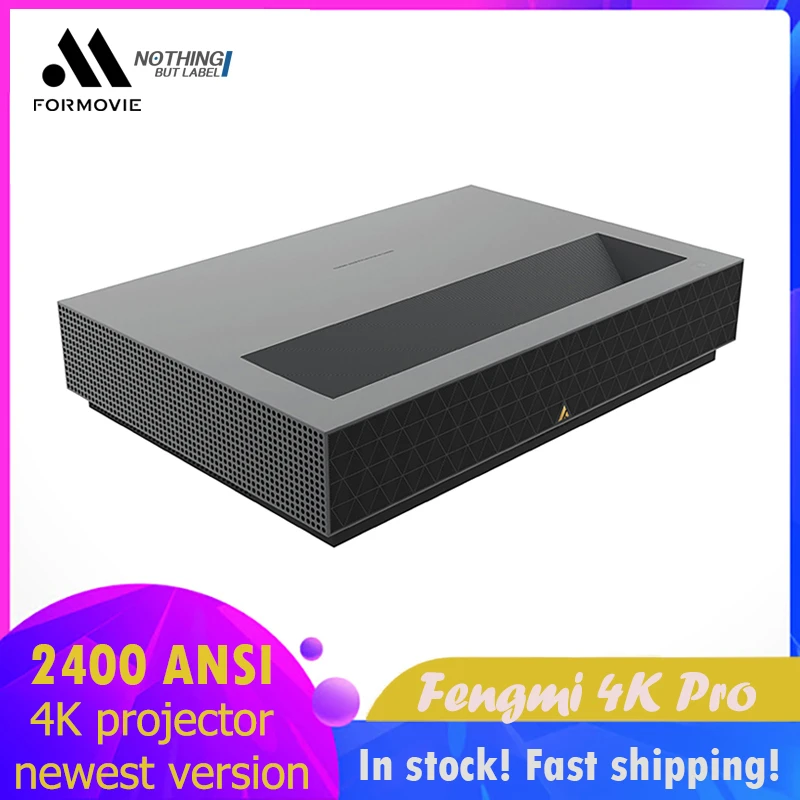 Formovie Fengmi Projector 4k Cinema Pro 2400 Ansi Lumens Beamer Home ...