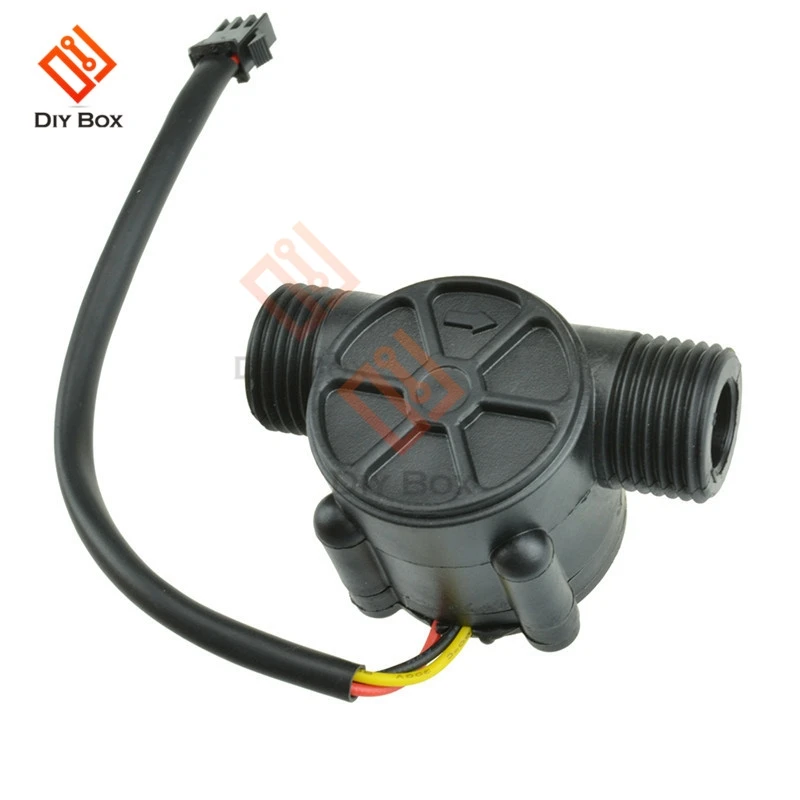 12V Water Flow Sensor DC 5-18V Flowmeter Hall Flow Sensor Water Control ...