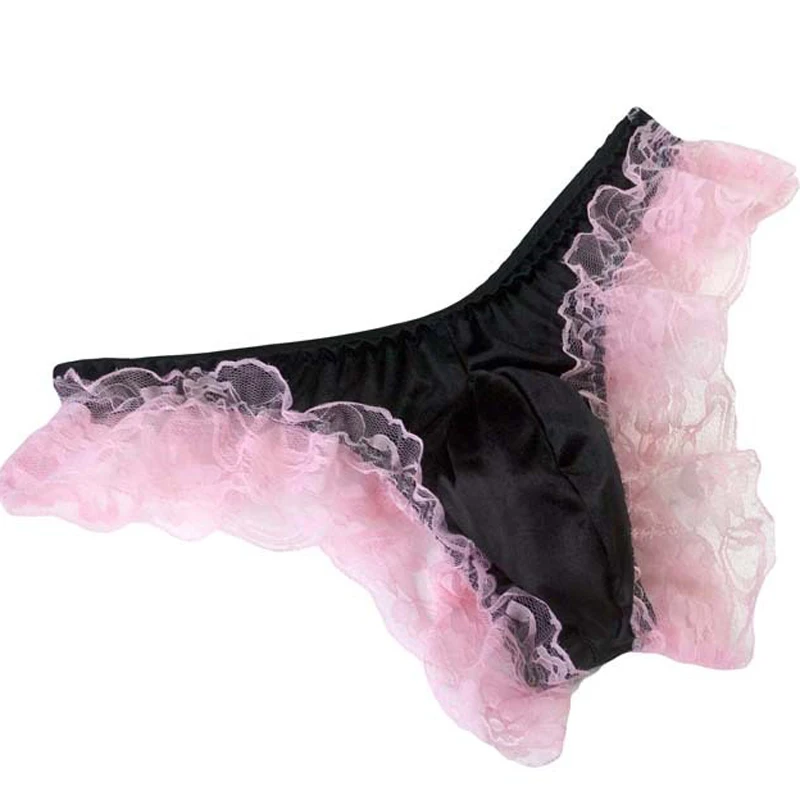 Crossdresser Outfits For Men 40-80KG Men Crossdresser Camel Toe Bowknot ...