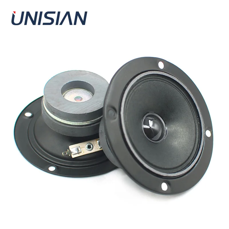 UNISIAN 4 inch karaoke tweeter Speaker 4" inch 4Ohm 30W HIFI audio High ...