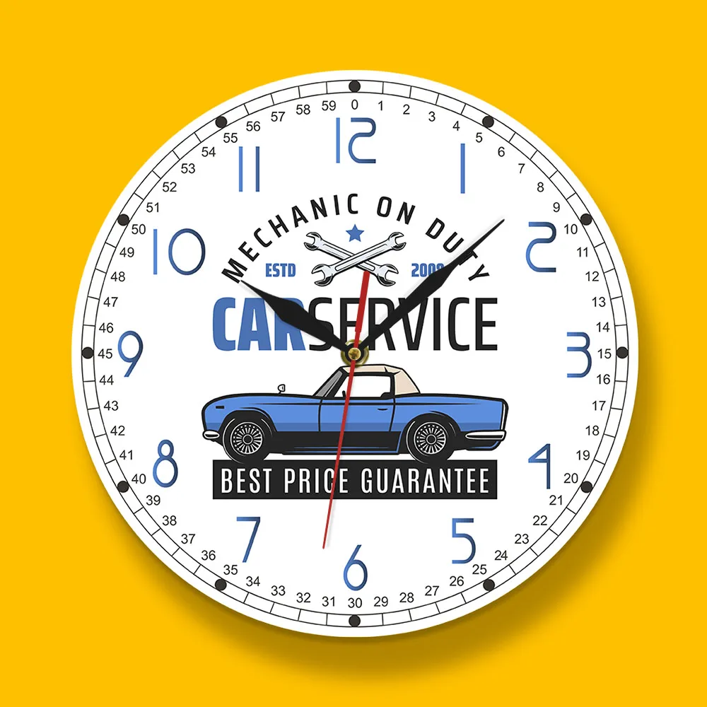 Vintage Garage Service Repair Mechanic on Duty Station Car Automotive ...