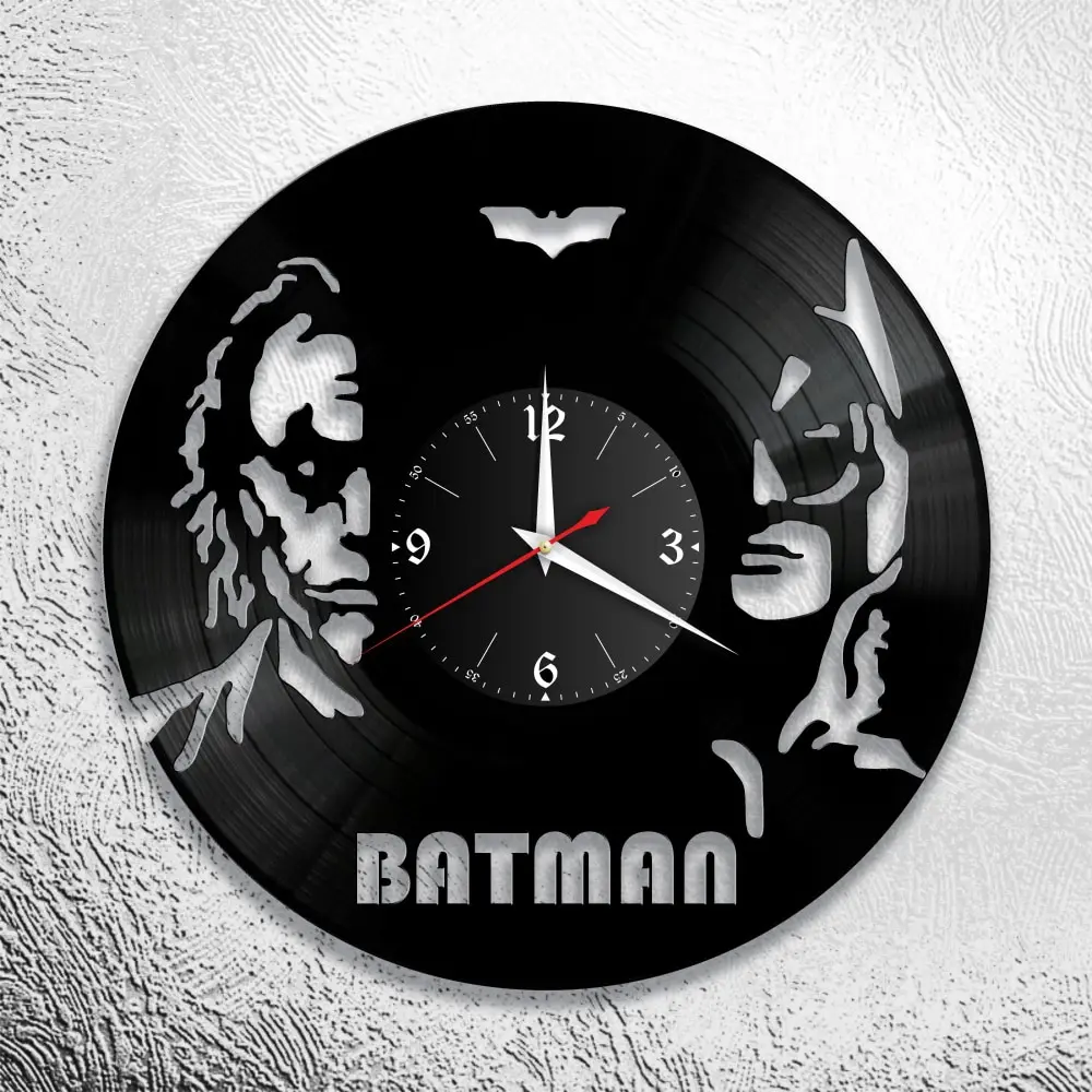 Watch Of Vinyl Plate Batman, Bat Batman V.1 Disney Room Decor Wall ...