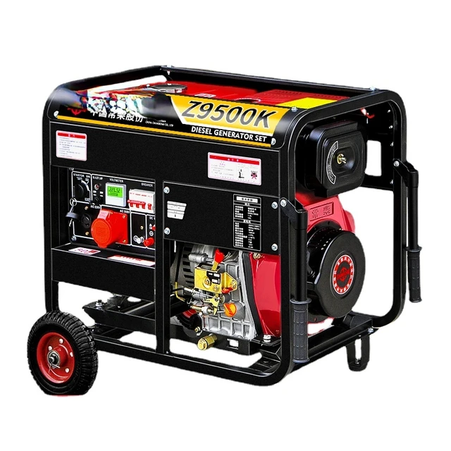 Single Phase 6kw Diesel Generator Set (DG8000E)