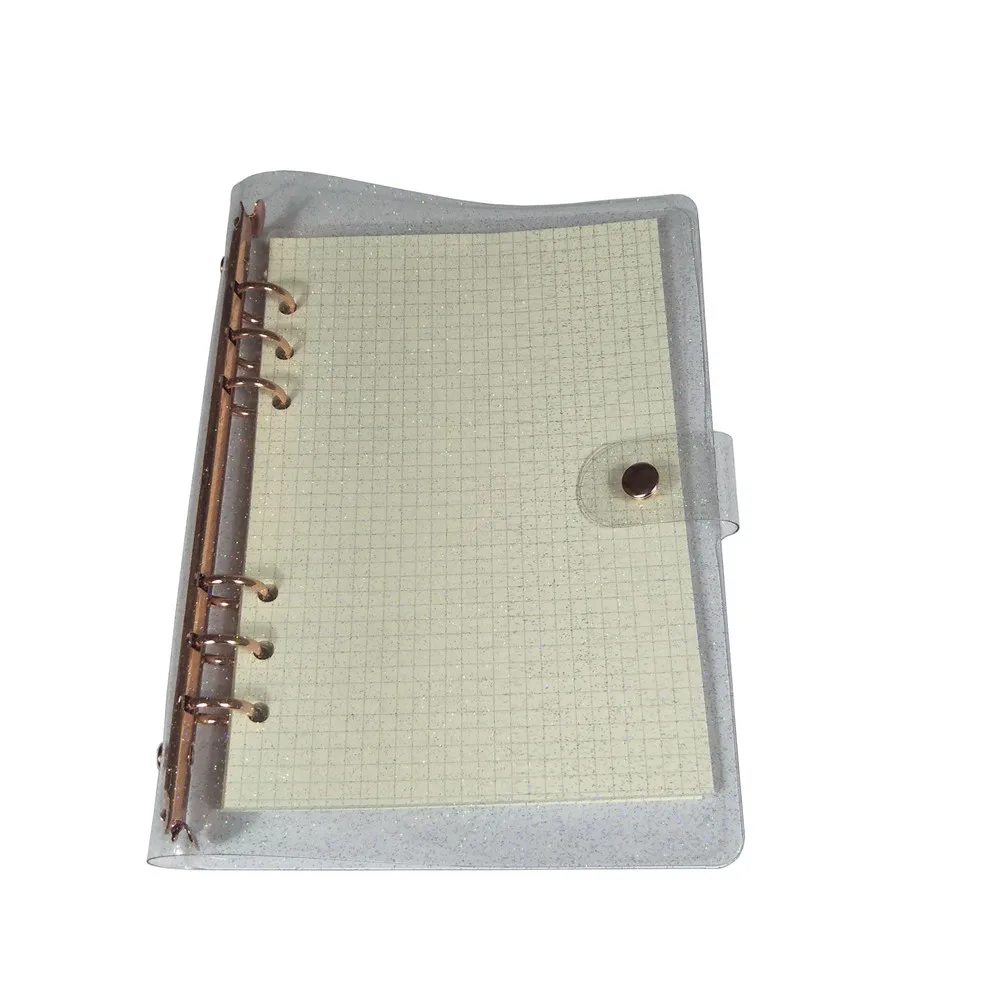 Feuillet mobile,Classeur à anneaux-6,paillettes,feuille ample ...