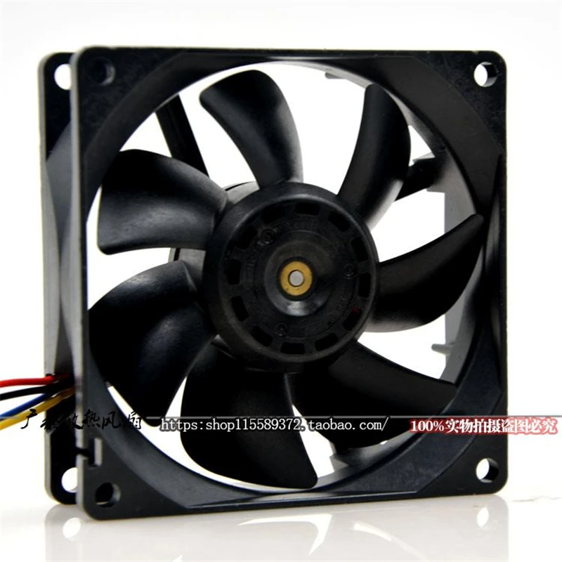 Original 9S0812P4F051 8cm 8025 12V 0.13A 4-wire PWM silent chassis fan ...