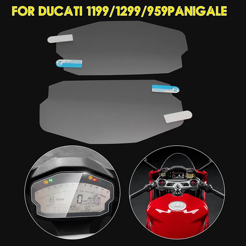 FIt-For-Ducati-Panigale-1199-1299-899-959-Motorcycle-Scratch-Screen ...