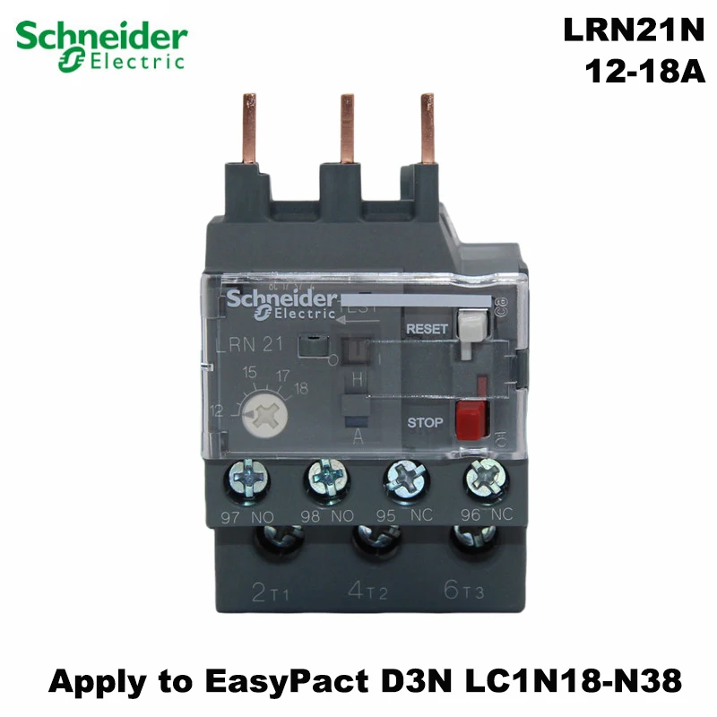 Schneider-Electric-LRN21N-CONTACTOR-LR-N21N-12-18A-LC1N-EasyPact-D3N ...