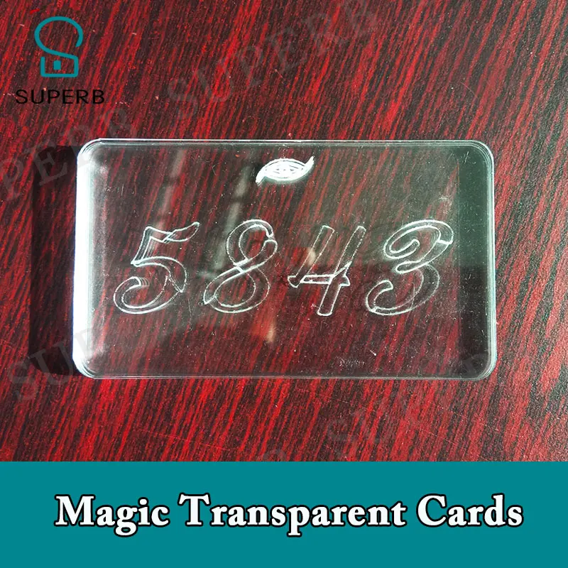 Superb-escape-room-props-Magic-Transparent-4-card-and-pile-cards-up-to ...