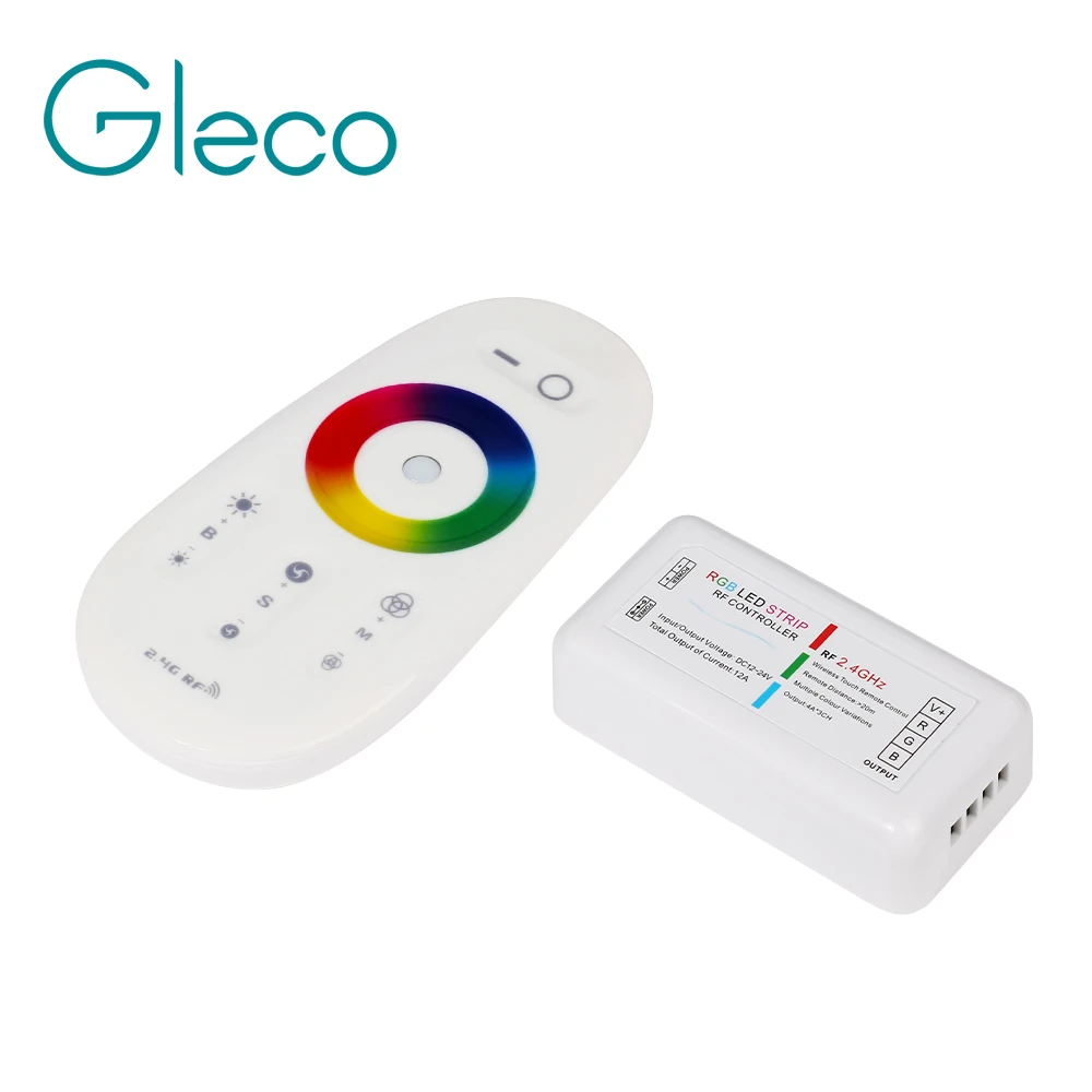 Rf 2.4g Rgb Rgbw Controller Led Strip Rgb Controller Wireless Rf Remote ...