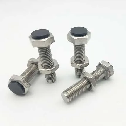 2pcs-M3-with-polyurethane-hexagon-screws-hex-shoulder-anti-collision ...
