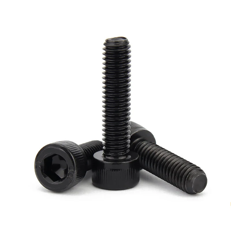 VIS,M2 50PCS-18mm--Vis À Six Pans Creux En Acier Au Carbone Noir 12.9 ...