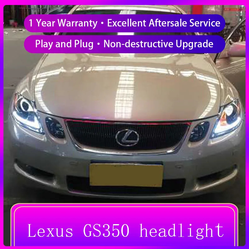 For Lexus Gs300 Gs350 Gs430 Gs450 2006-2012 Year Led Headlight Led Head ...