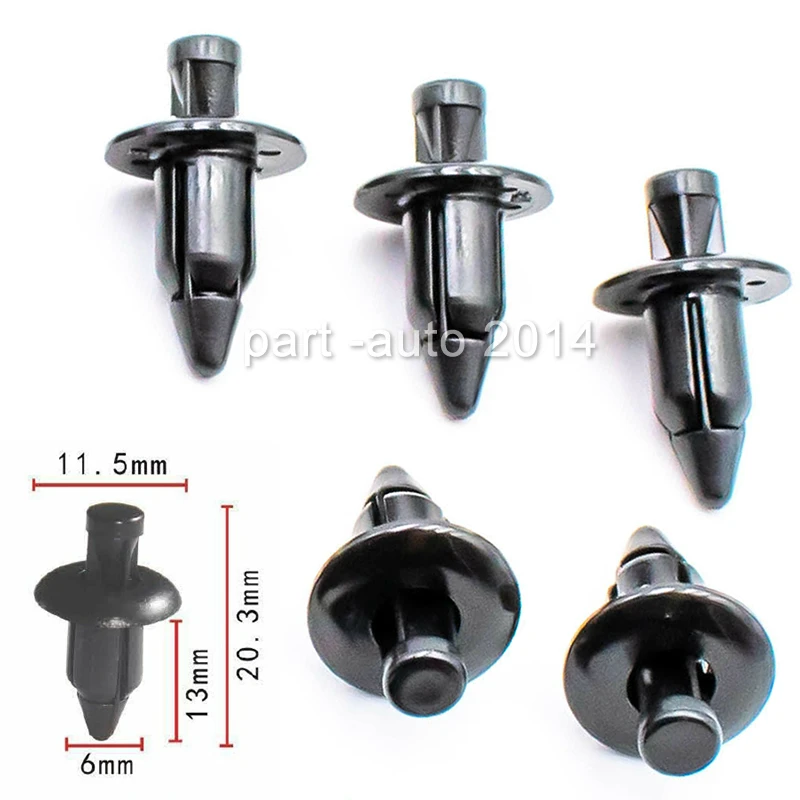10x-100x-for-Suzuki-Plastic-Clips-for-Bike-ATV-Quad-Fenders-Covers ...