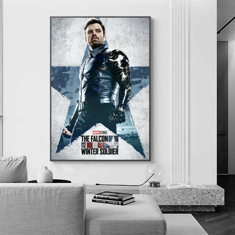 The Falcon And The Winter Soldier TV Series Poster Wall Art Print Photo ...