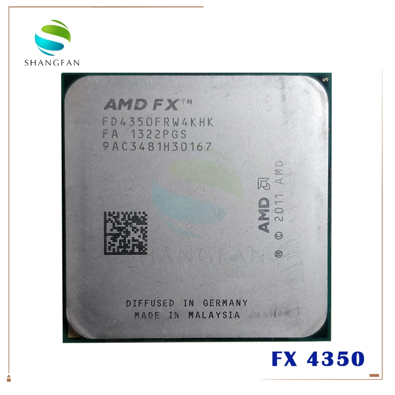 Amd fx クアッドコアプロセッサ,fx4350シリーズ,FX 4350 fx 4350 4.2 ghz,125w,am3ソケット|CPU| - AliExpress