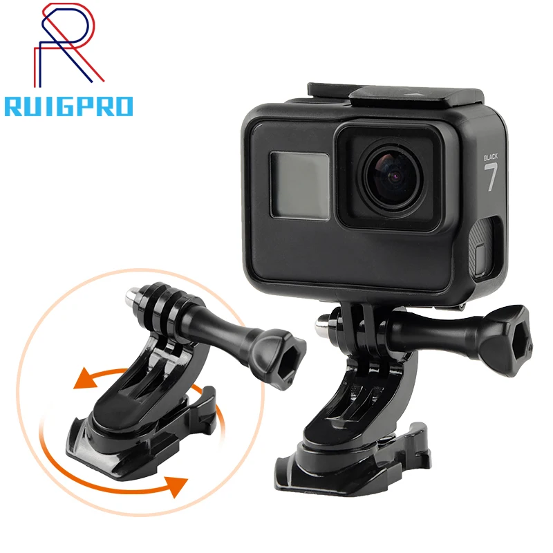2x de superficie vertical Negro Hebilla J-Gancho de montaje para Gopro ...