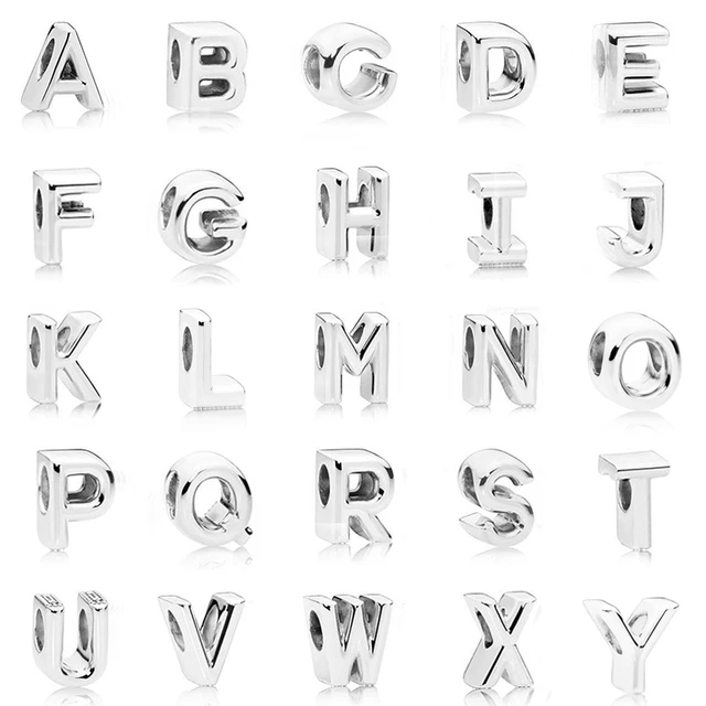sales factory PANDORA Letter I Alphabet Charm Silver