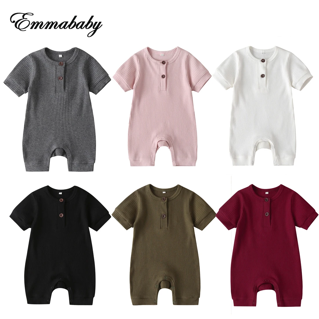 ¡Novedad de 2020! Pelele de algodón para recién nacido, Pelele de manga ...