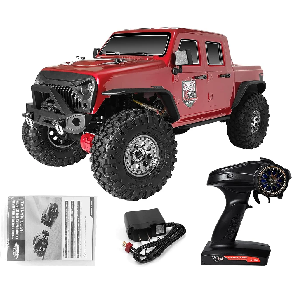 Rgt Rc Car 1:10 Scale 4wd Rc Crawler Rock Cruiser Ex86100v2 313mm ...