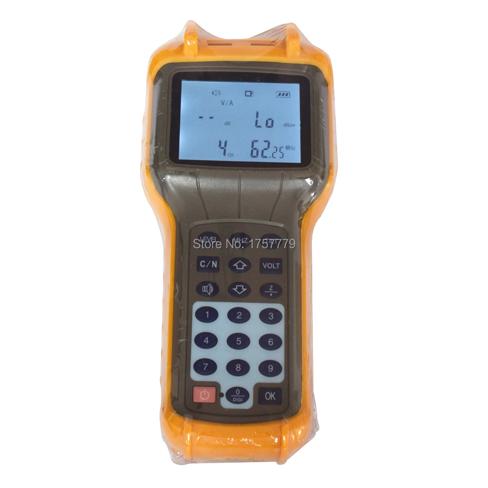 New-RY-S110D-CATV-Cable-TV-Tester-Handheld-Analog-Signal-Level-Meter-DB ...