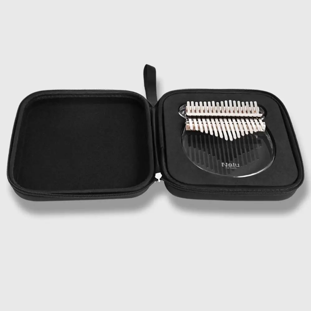 Newest 17 Key Cute Kalimba Mbira Calimba Acrylic Crystal Fingertips ...