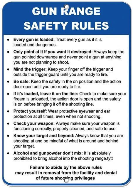 Gun Safety Poster Funny