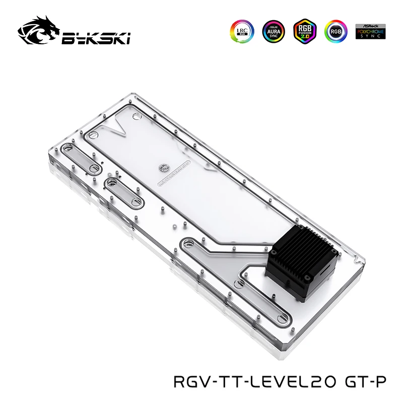 BYKSKI placa astro para caja de termaltake LEVEL20 GT PC, tanque de agua para LEVEL20 GT ...