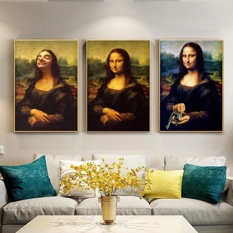 Mona Lisa Mr Bean