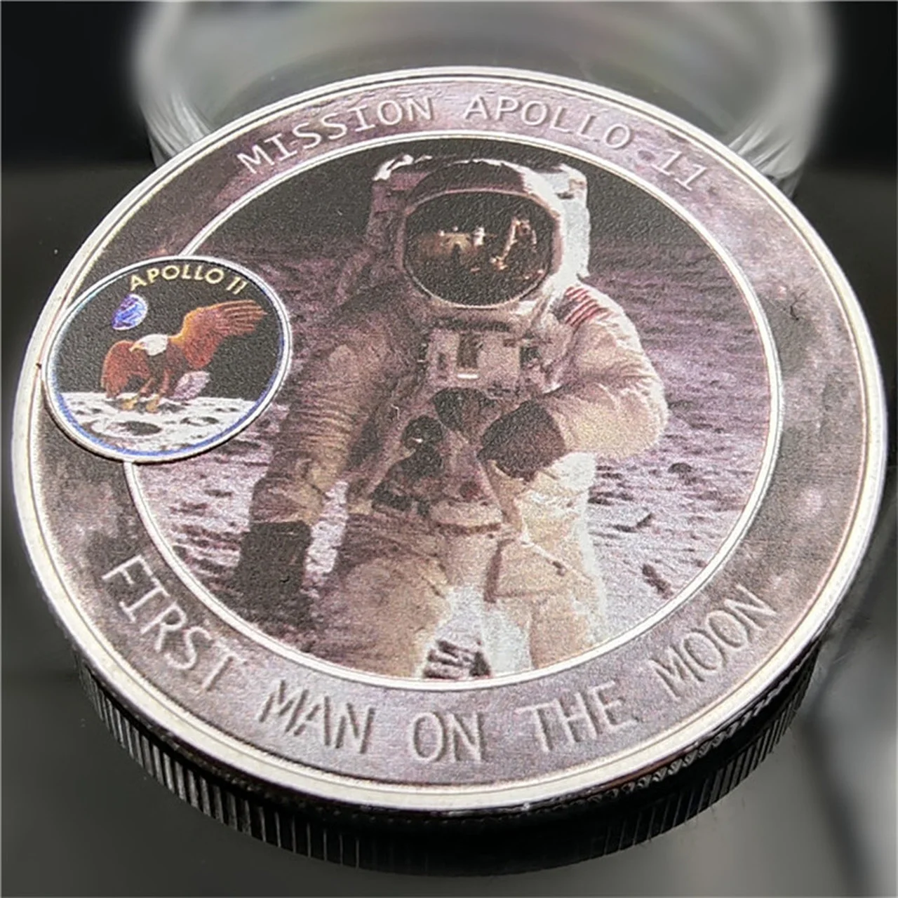 Moon Space Mission Coins