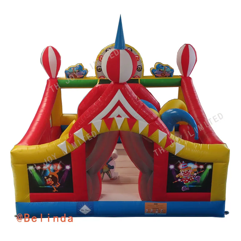 Hot Selling Outdoor Kids Circus Inflatable Bouncers Castle House ...