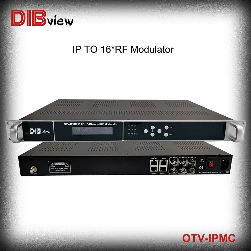 OTV IPMC de frecuencia de DVB C QAM, modulador Digital RF CATV, ISDB T ...