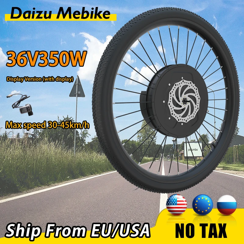 No VAT IMortor 3 Wheel Electric Bicycle Conversion Kit 36V 350W Motor ...