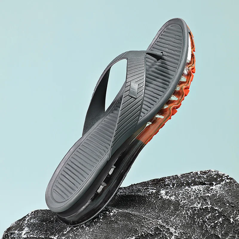 Chanclas Hombre High-Quality Full Palm Air Cushion Slippers Designer ...