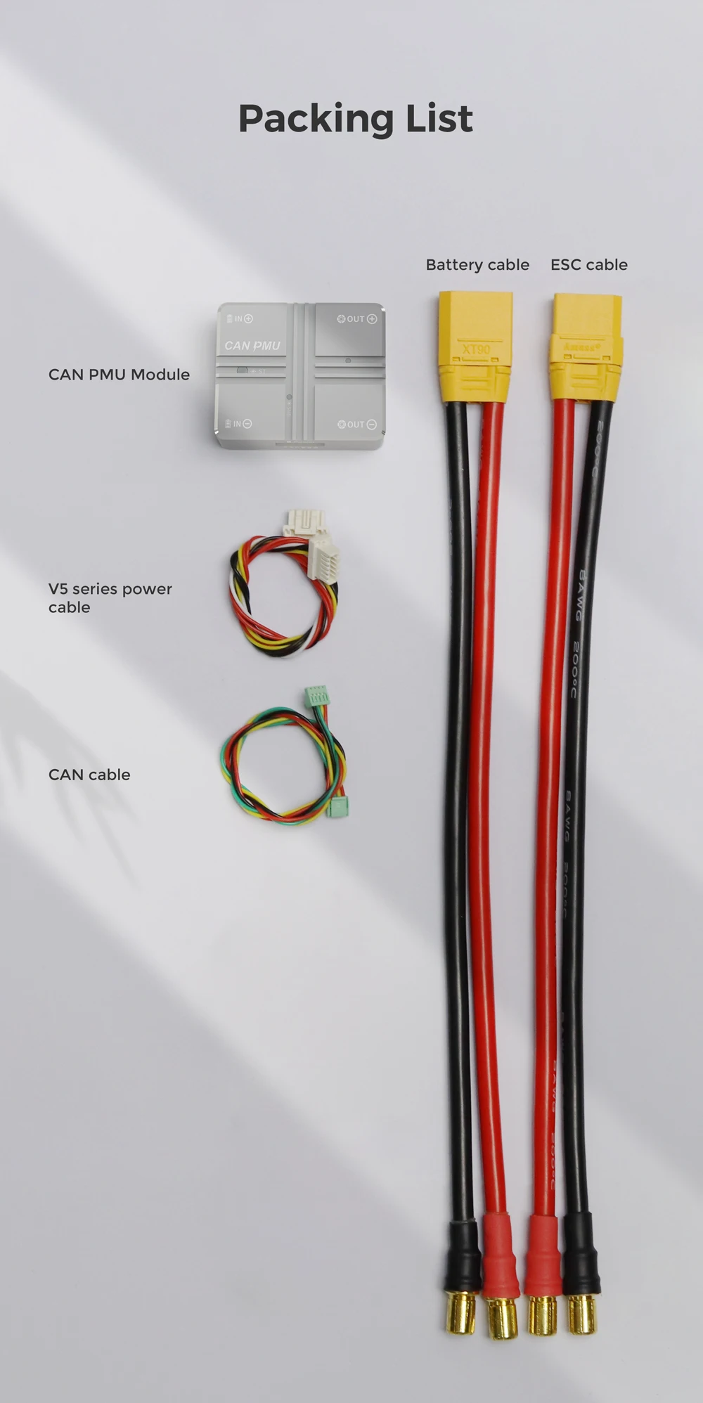 Cuav Can Pmu - Digital high-precision power detection module UAV power ...