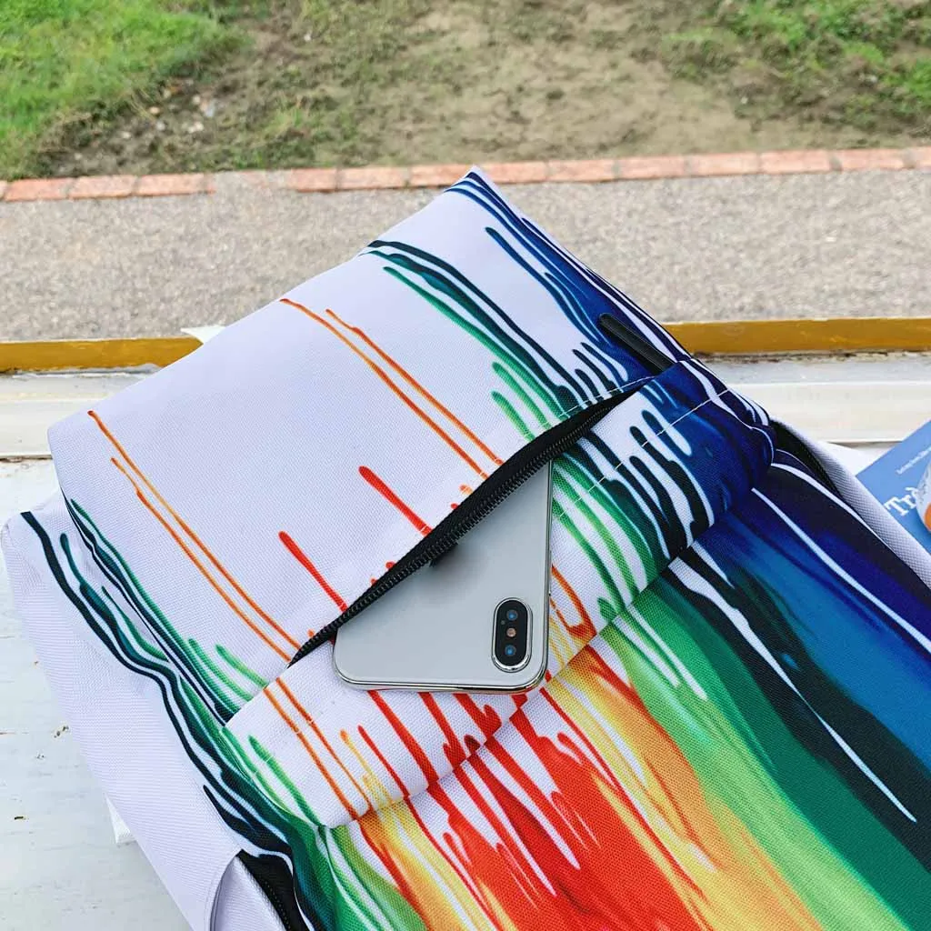 Rainbow Pride Dripping Paint Backpack (Various Colors) - Queerks™