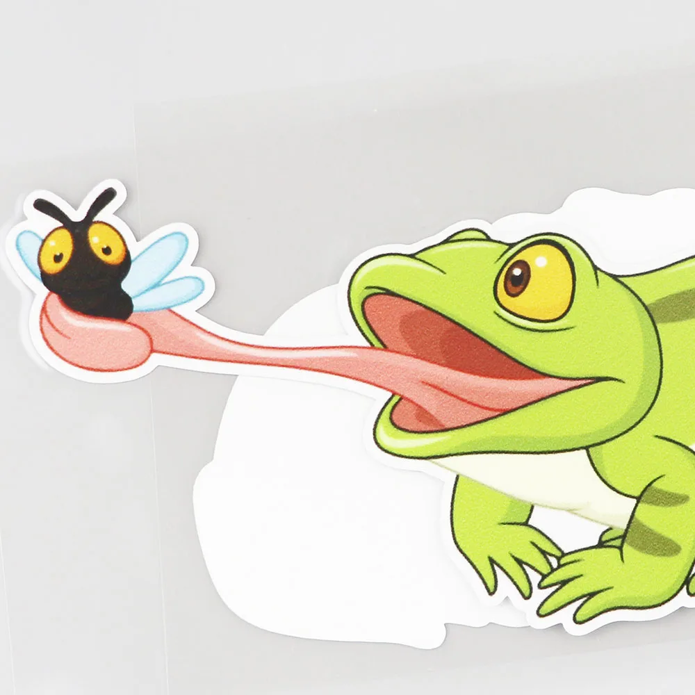 Frog Eating Fly Clipart