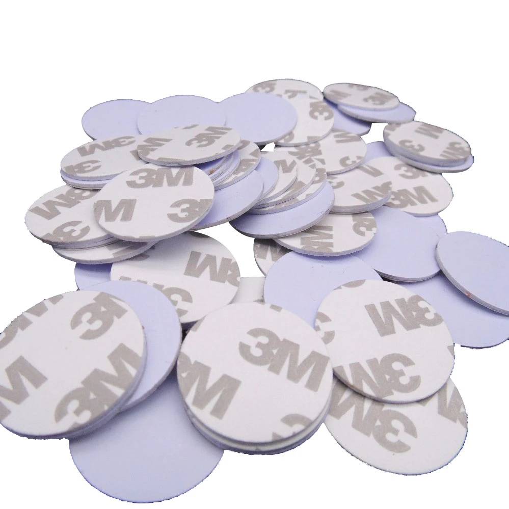 (10pcs/lot) Tk4100(em4100) Rfid 125khz 3m Stickers Coins 25mm Smart ...